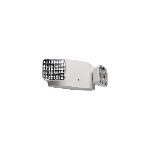 Satco 1W Dual Head Emergency Light RC, 120V/277V, 210 lm, 5700K, White ...