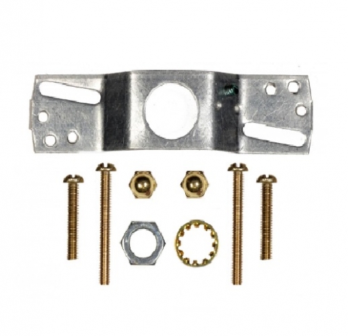Satco Smooth Vintage Canopy Kit w/ Matching Hardware, Max 10 lbs, Brass ...