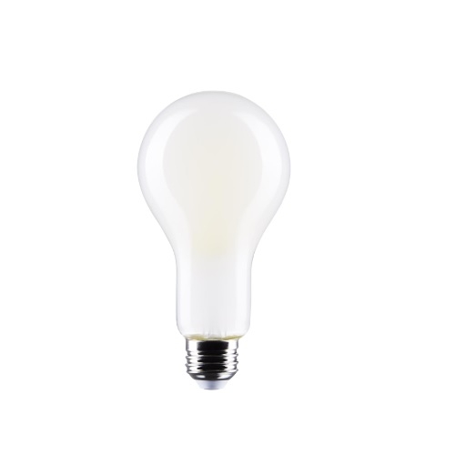 Satco 21W LED A23 Bulb, Non-Dimmable, E26, 2900 lm, 120V, 3000K ...