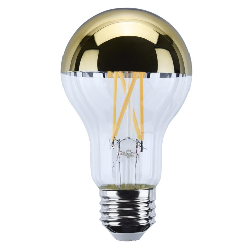 Satco 12W LED A19 Bulb w/ Gold Crown, E26, 1000 lm, 120V, 2700K (Satco ...