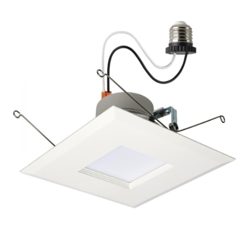 Satco 7.5W/10.5W/14.5W LED Square Retrofit Downlight, SelectCCT ...
