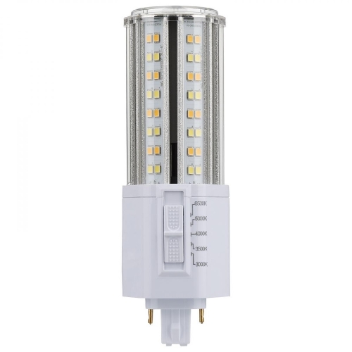 Satco 14W LED PL Bulb, Direct Wire, G24d, 120V/277V. CCT Select (Satco S21413) | HomElectrical.com
