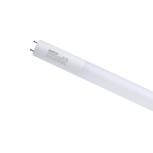 Satco 4-ft 12W LED T8 Bulb, Hybrid, G13, 1800 lm, 120V-277V, CCT Select (Satco S21762 ...