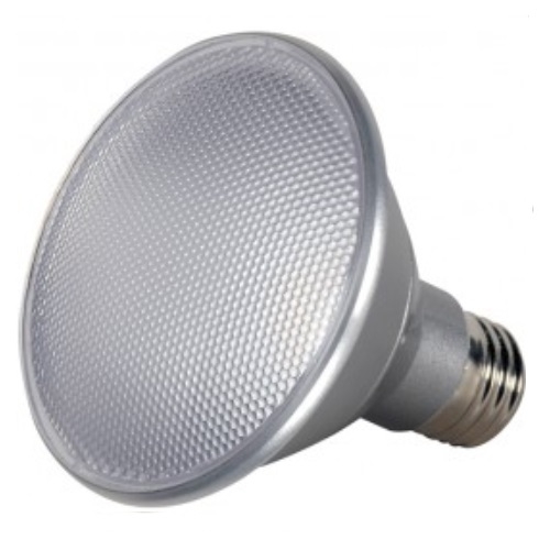 SATCO 13W Short Neck LED PAR30 bulb, Dimmable, 2700K (SATCO 13PAR30/SN ...