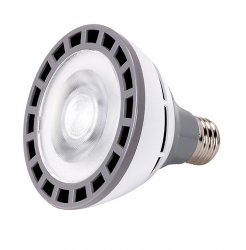 Satco 12W Hi-Pro LED PAR30 Bulb, Long Neck, 3000K, 1200 Lumens (Satco ...