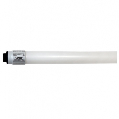 Satco 43W 8-ft LED T8 Tube, 5500 lm, Direct Line Voltage, Dual-End ...