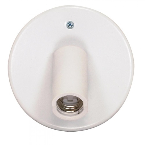 Satco 150W Swivel Ceiling Light, White (Satco SF77-601) | HomElectrical.com