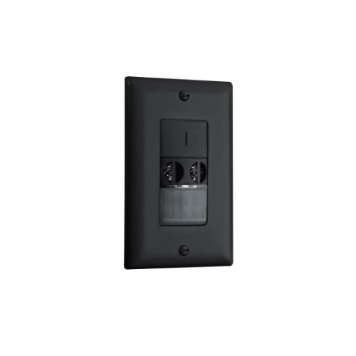 Steinel PIR & Ultrasonic OCC Sensor Wall Switch, 120/230/277V, Black ...