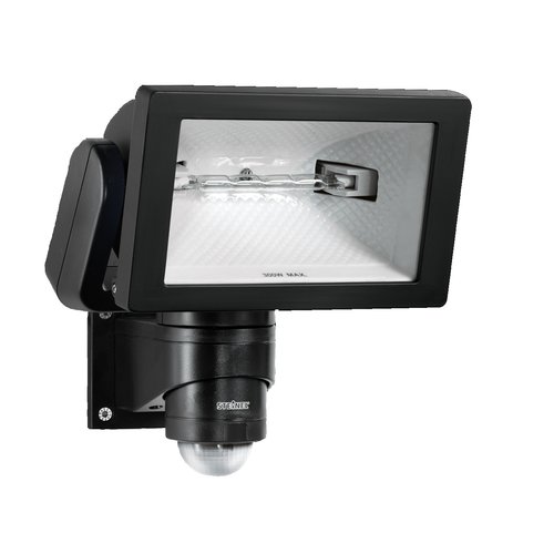 Steinel Black, 300W Weather Resistant Passive Infrared Occupancy Light ...