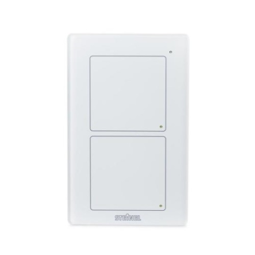 Steinel DCS Scene Switch Wall Switch, 2 Button, White (Steinel SS2 DCS ...