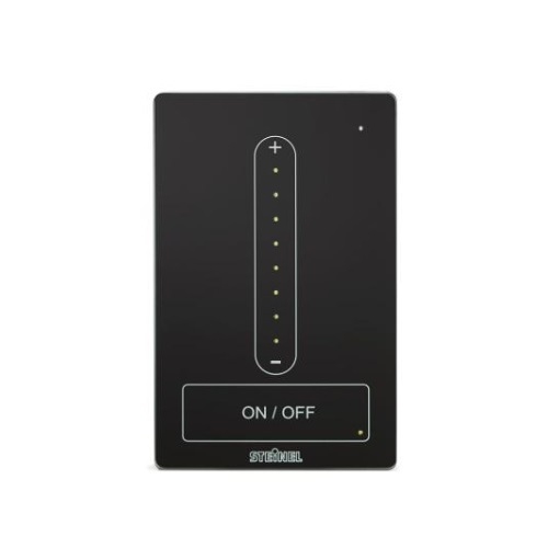 Steinel DCS Dimming Wall Switch, 1 Zone, Black (Steinel DS1 DCS - BK ...