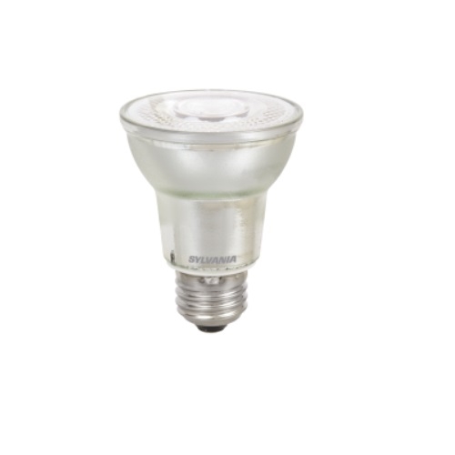 LEDVANCE Sylvania 7W LED PAR20 Bulb, Dimmable, Flood, E26, 500 lm, 120V ...