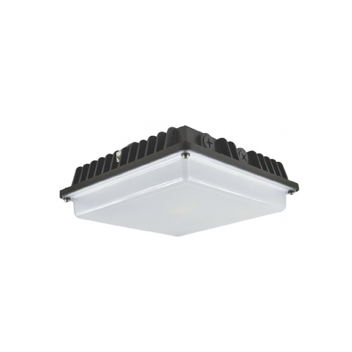 LEDVANCE Sylvania 10" 40W LED Canopy Light, 150W HPS Retrofit, 4700 lm ...