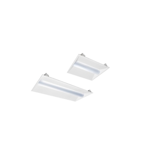 LEDVANCE Sylvania 2-ft x 4-ft 34W LED Volumetric Troffer w/ Emergency ...