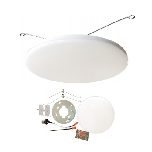 LEDVANCE Sylvania 8-in 15W LED Puff MicroDisk Downlight, 1200 lm, 120V ...