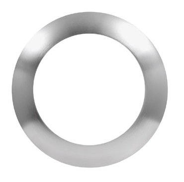 LEDVANCE Sylvania 7.5-in Trim Ring Accessory for LED Light Disk, Satin ...