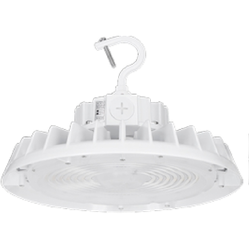 LEDVANCE Sylvania 240W/280W/320W 14.2-in Dual Selectable UFO High Bay, CCT Select, BLK (LEDVANCE ...