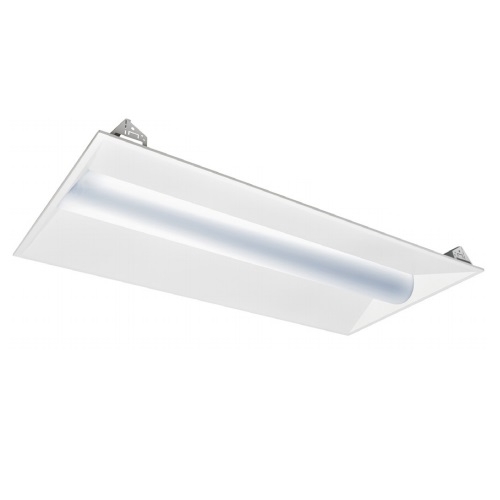LEDVANCE Sylvania 42W 2X4 LED Volumetric Troffer w/ Backup, 4400 lm ...