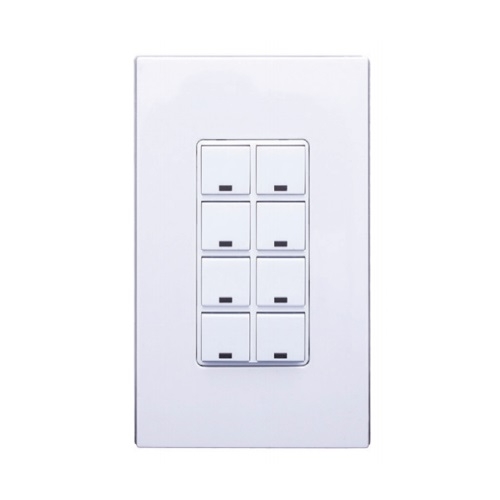 LEDVANCE Sylvania 8-Button Multi-Function Keypad w/ Room Controller ...