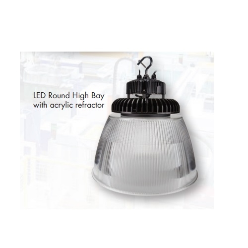 TCP Lighting 16" Acrylic Refractor for LED Round High Bay Lights (TCP ...