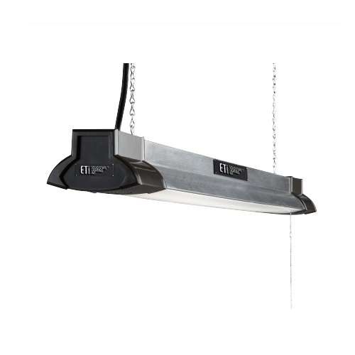 TCP Lighting 34W 4-ft LED Shop Light w/ Pull Chain, 0-10V Dim, 100W MH ...