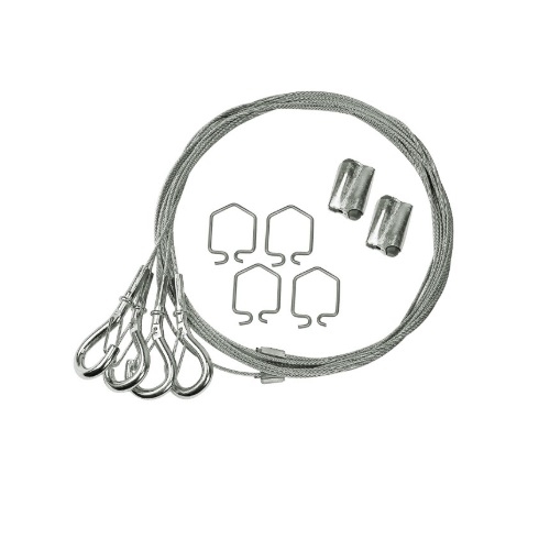 TCP Lighting 15ft. Adjustable Hanging Kit for TCP Linear High Bays (TCP ...