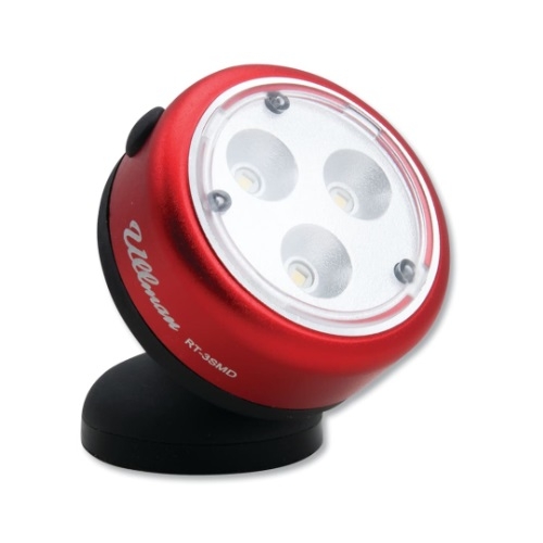 Ullman Small LED Rotating Magnetic Work Light, 3 Lights (Ullman RT-3SMD ...