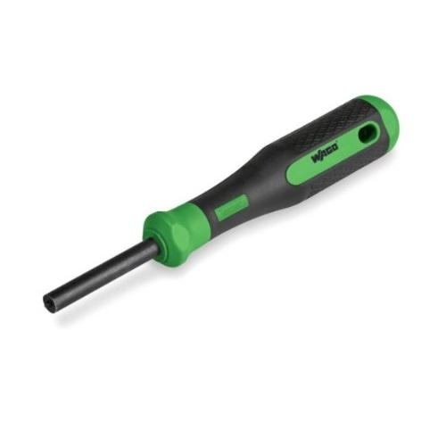 Wago Operating Tool, Green/Black (Wago 206-866) | HomElectrical.com