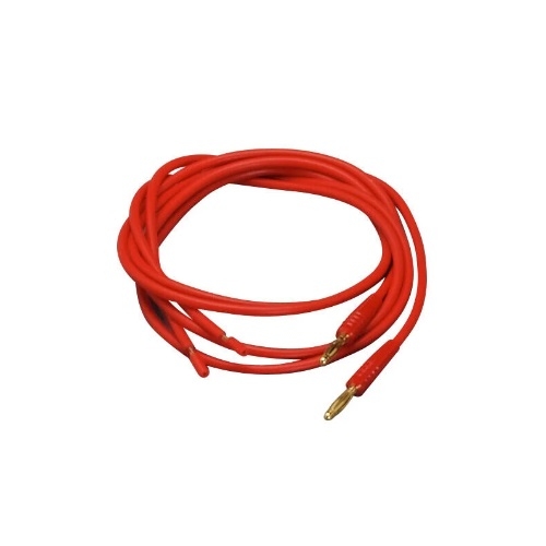 Wago 500mm Test Plug Cable, 42V, Red (Wago 210-136) | HomElectrical.com
