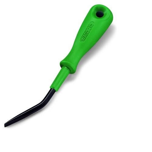 Wago Operating Tool, Partially Insulated Shaft, 2.5x0.4 mm, Angled ...