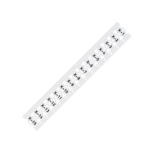 Wago Cable Tie Marker for Smart Printer, 25 x 11 mm, White (Wago 211835 ...