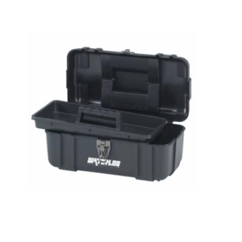Waterloo Plastic Tool Box, Polypropylene, Black (Waterloo PP-1406BK ...