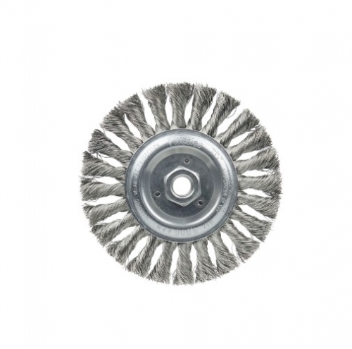 Weiler 6-in Twist Knot Wire Wheel (Weiler 8346) | HomElectrical.com