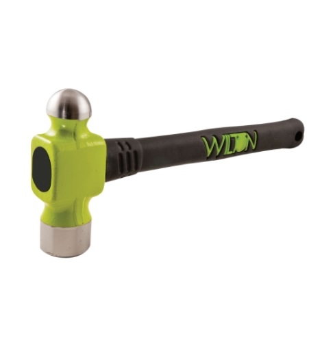 Wilton 14-in B.A.S.H Ball Pein Hammer w/ Unbreakable Handle, 2-lb Head ...